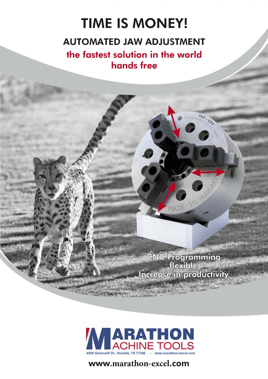 NEW Programmable Quick Change Jaw Chucks | Marathon Machine Tools, Inc.